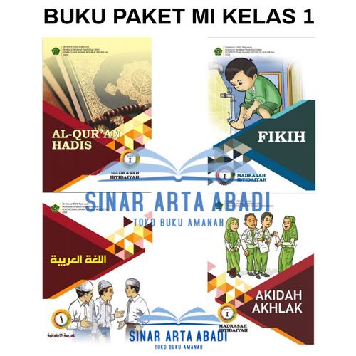 Jual Buku Paket Akidah Akhlak Fikih Bahasa Arab Al Quran Hadis MI kelas 1 - BAHASA ARAB - Kota ...