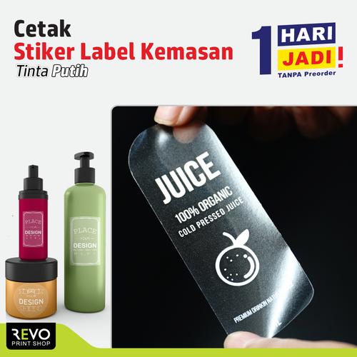 Jual Cetak Stiker Label Tinta Putih - Kota Tangerang Selatan - Revo ...