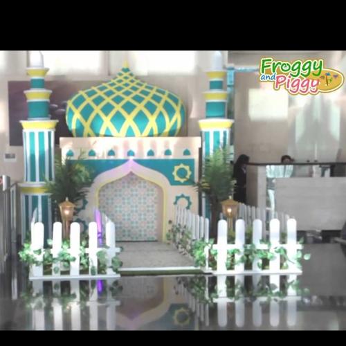 Jual Jasq dekor styrofoam backdrop bulan ramadhan jakarta (bedug unta ...