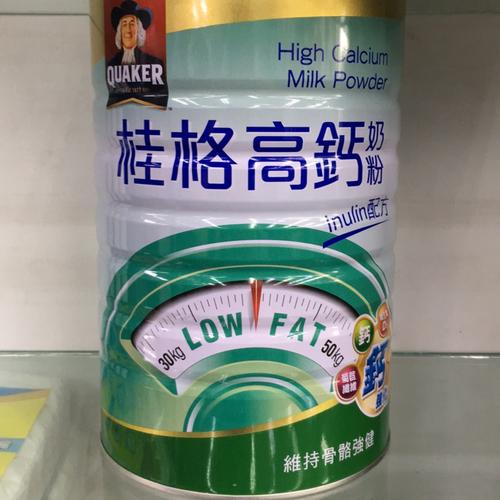 Jual Quaker milk powder inulin low fat 1.5kg susu rendah lemak lansia ...