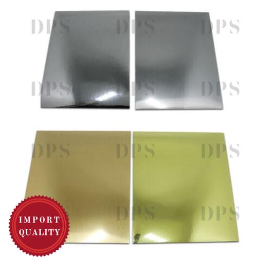 Jual Kertas Stiker Silver ROLL 107cm x 100m Bright Tebal 50mic Paper ...