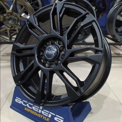 Jual Velg R16 HSR Sirius Black Edition Buat Mobil Xpander crv Ertiga ...