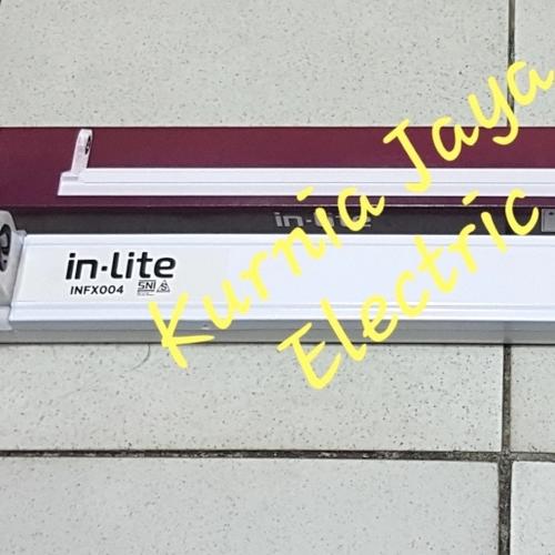 Jual INLITE INFX004 Housing Fitting Kap Rumah Lampu LED TL T8 60CM ...