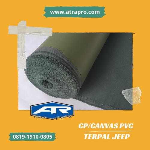 Jual TERPAL CP / CANVAS PVC / TERPAL JEEP IMPORT [1 ROLL] - Hijau ...