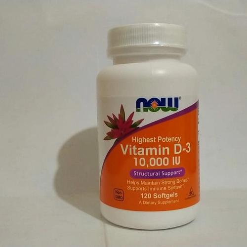 Jual VITAMIN D3 NOW HIGHEST POTENCY 10000 IU 120 SOFTGEL - Jakarta Barat - vivikecantikan ...
