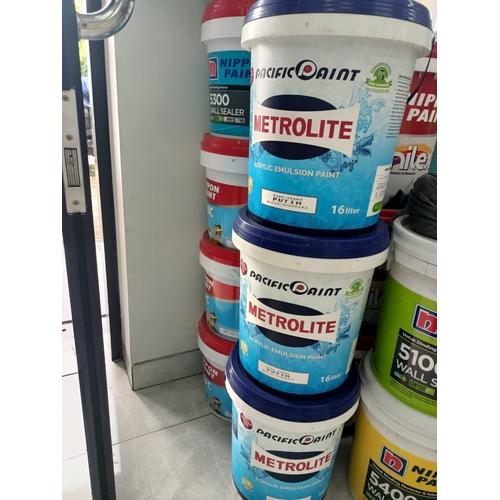 Jual CAT TEMBOK METROLITE 16 LITER PAIL PUTIH - Kab. Tangerang - bun ...