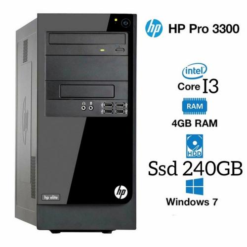Jual CPU HP PRO 3330MT INTEL CORE I3 GEN2 RAM 4GB SSD 240GB WINDOWS 7 ...