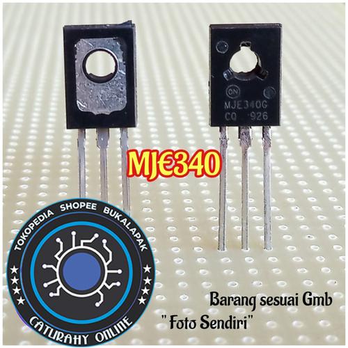 Jual transistor MJE340 mje 340 npn mje340g semiconductor semikonduktor ...