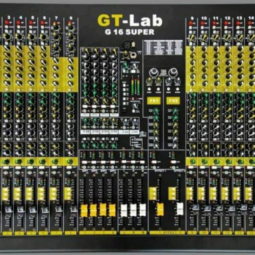 Jual MIXER AUDIO GT LAB G 16 SUPER - G16SUPER - G 16SUPER 16 CHANNEL BY ...