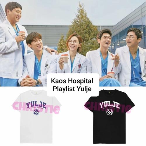 Jual BM - Kaos Hospital Playlist Yulje Logo Baju Kdrama Shirt SSV ...
