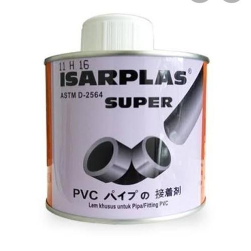 Jual Lem Pipa ISARPLAS / Lem Pipa PVC / Lem Paralon Kaleng 400Gr - Kab ...