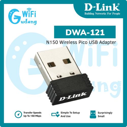 Jual D-Link DWA-121 Wireless N 150 USB MINI Adapter - Jakarta Pusat ...