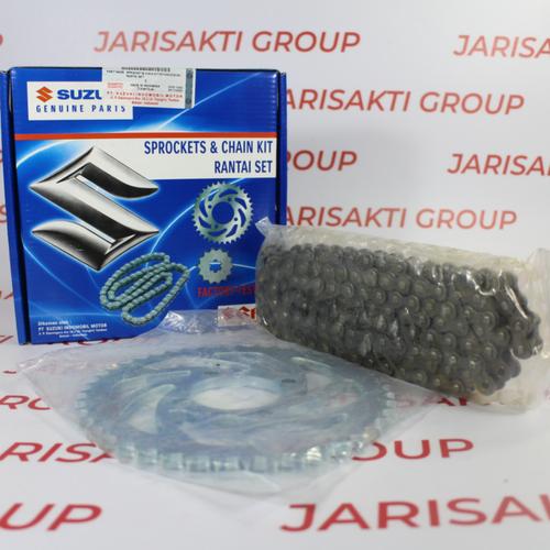 Jual GEAR SET ALL SMASH 110- SPROCKET & CHAIN KIT FD110XCD- 27000-09G61 ...