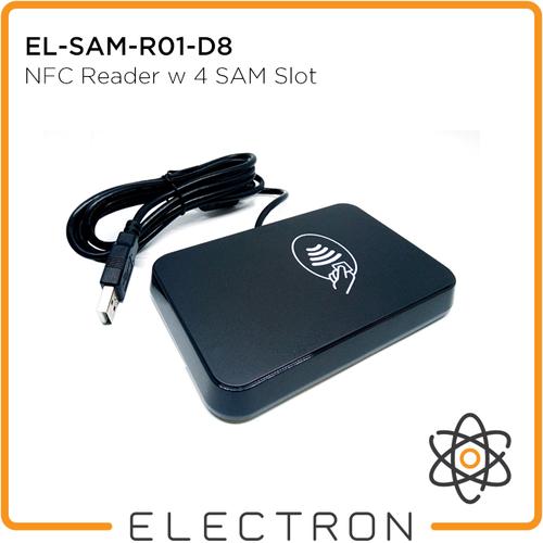Jual EL-SAM-R01-D8 USB NFC Reader 4 SAM Card Slot PSAM Payment 13 ...