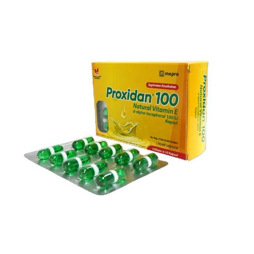 Jual PROXIDAN 100 IU 30 kapsul - Natural vitamin E - rahasia kulit ...