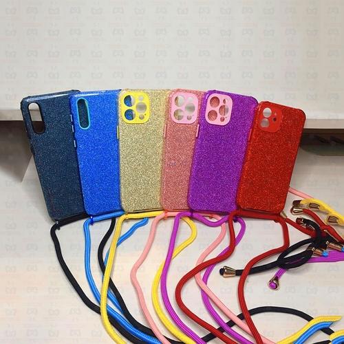 Jual Case Sling Lanyard Tali Glitter Samsung S20 Fe S21 S21+ Note 20 ...