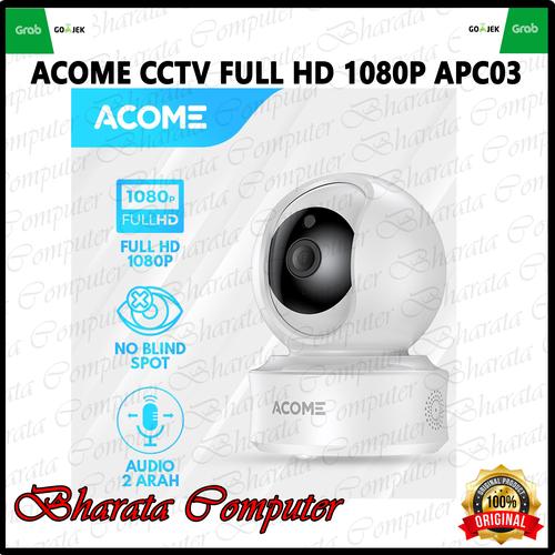 Jual ACOME CCTV FULL HD 1080P No Blind Spot Audio 2 Arah Dalam Ruang ...