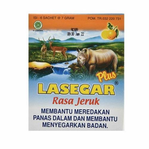Jual Lasegar Plus 1 Box isi 6 Sachet Rasa Jeruk - Jakarta Timur - Murah ...