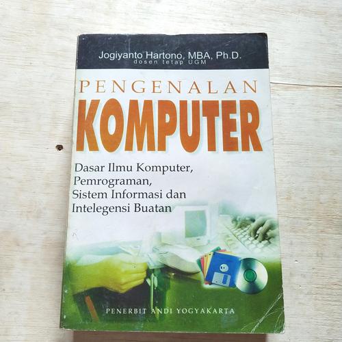 Jual Buku Bekas PENGENALAN KOMPUTER Dasar Ilmu Komputer, Pemrograman ...