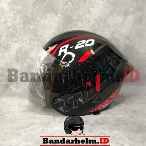 Jual Helm Mvstar Sport 1 R 20 Orange ,not shoei ink kyt nhk agv - M ...
