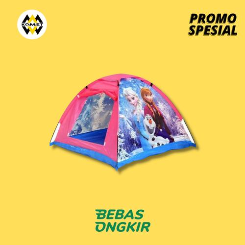 Jual Tenda Camping Anak Bergambar Frozen, Mickey Mouse, Cars, Spiderman ...
