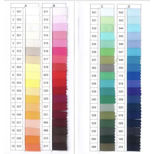 Jual YKK COLOR CARD FOR LOCAL MARKET zipper resleting - Kota Surabaya ...