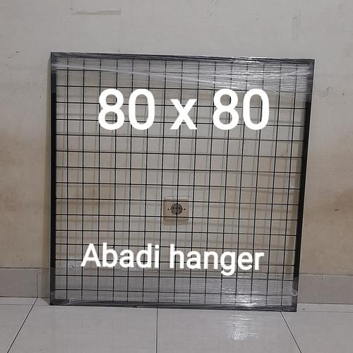 Jual jaring ram besi 80 x 80 cm bingkai putih / hitam / chrome - Kota ...
