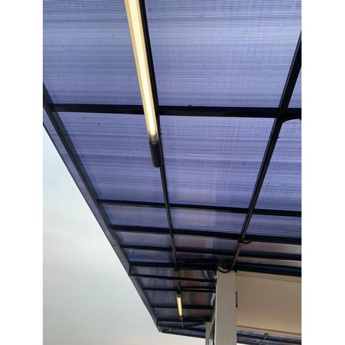 Jual KAP LAMPU BAMBU BAMBOO HITAM 1x36 TL T8 LED KANOPI ATAP ...