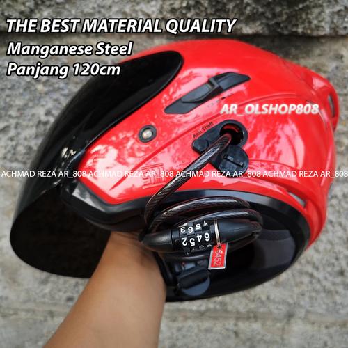 Jual Gembok HELM KYT NHK GM BMC PENGAMAN HELM SEPEDA MOTOR KUNCI GEMBOK ...