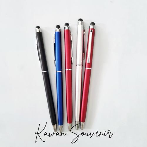 Jual Pulpen Plastik Stylus Bisa Cetak Logo + Sablon - silver - Jakarta ...