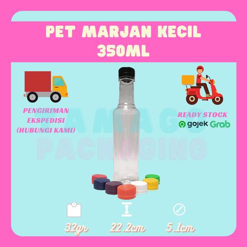 Jual Botol Plastik Marjan Kecil 350ml PET - Hijau - Kota Bekasi ...