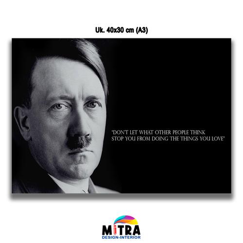 Jual Poster Adolf Hitler hiasan dinding ruangan kamar Highres 30x40 (A3 ...