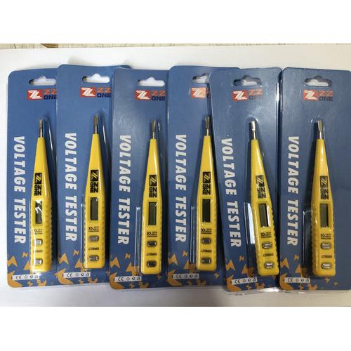 Jual Test Pen Digital / Voltage Tester / Tespen Kuning Digital ...