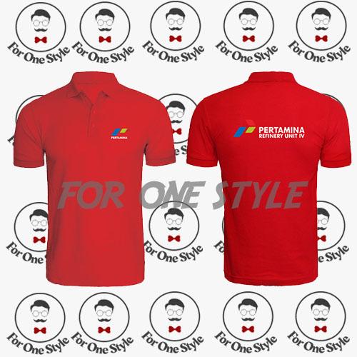 Jual POLO SHIRT PERTAMINA REFINERY UNIT IV - Polo Pertamina logo - Kaos ...