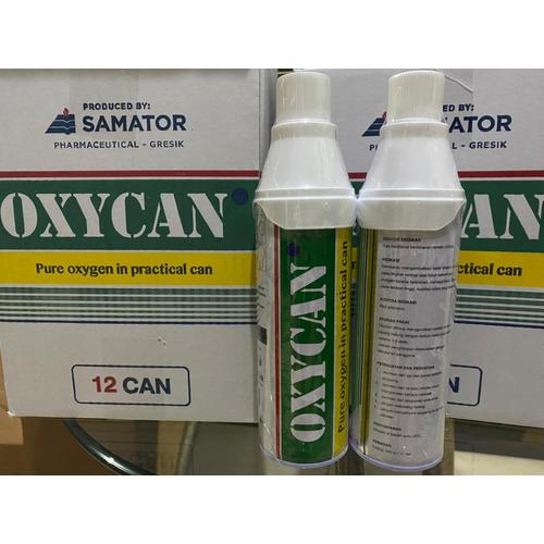 Jual Oxycan Green Oksigen Portable Oksigen Kaleng 500cc Samator Group ...