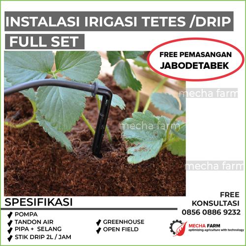 Jual INSTALASI IRIGASI TETES / DRIP / PEMASANGAN - Kab. Bogor - Mecha ...