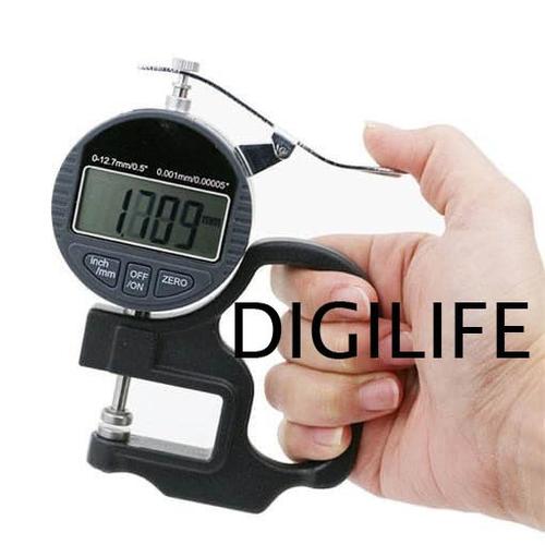 Jual 0.001mm Thickness Gauge 0.001 mm Micrometer Tester Caliper Micron ...