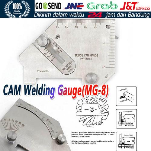 Jual Alat Ukur Las MG-8 Cam Type Welding Gauge Welded Surfaces Joint - MG8 - Kota Cimahi ...