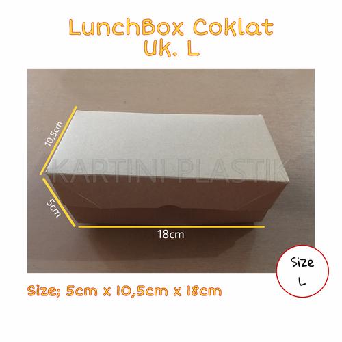 Jual Lunch Box Coklat Ukuran L - Kota Denpasar - Kartini Packaging ...