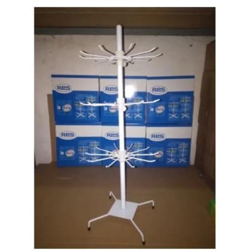 Jual Rak Display Putar Matahari 3 Susun Aksesoris Putar gantungan tas ...