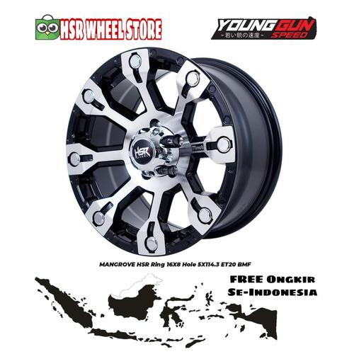 Jual Velg Mobil Offroad Ring 16 HSR MANGROVE Velg Terios Rush Xpander ...