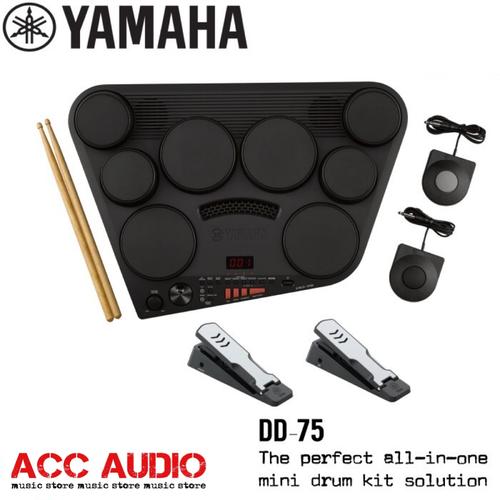 Jual Drum Elektrik Pad YAMAHA DD-75 / DD75 / DD 75 Original Garansi 1 ...