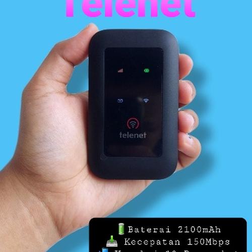 Jual Modem WiFi MiFi TeleNet 4G/3G Bisa Semua Kartu 150Mbps - Kota ...