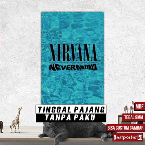 Jual Poster Dinding NIRVANA Frame Kayu BAND MDF015 - 001 - Kota Tangerang Selatan - bestposter ...