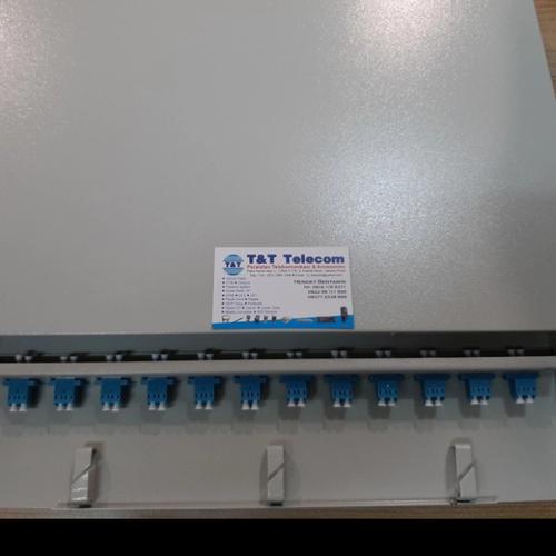 Jual PAZ OTB ODF RACK 12 CORE ADAPTER LC/UPC SINGLEMODE FIBER OPTIK ...
