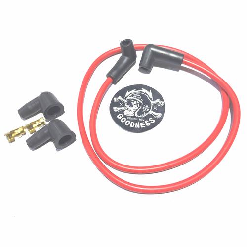 Jual Harley Davidson Custom Chopper Red Copper Core 7mm Spark Plug Wire ...
