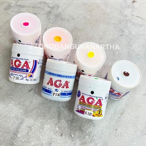 Jual Cat Aga Poster 100 cc / Cat Tembok Aga / Cat Triplek / Cat Ka ...