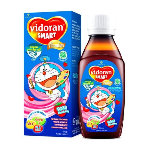 Jual Vidoran Smart Vitamins Syrup Strawberry 100ml - Jakarta Pusat ...