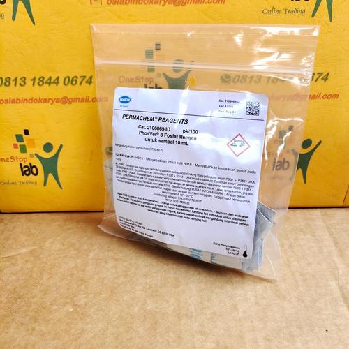 Jual HACH 2106069 PhosVer 3 Phosphate Reagent 10 mL pk/100 21060-69 ...