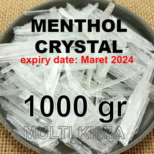 Jual Menthol Crystal Natural Foodgrade 1 kg - Jakarta Pusat - Multi ...
